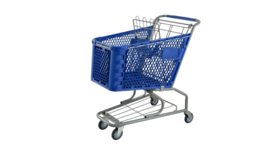 100L Standard Shopping Cart « Maxi-Value